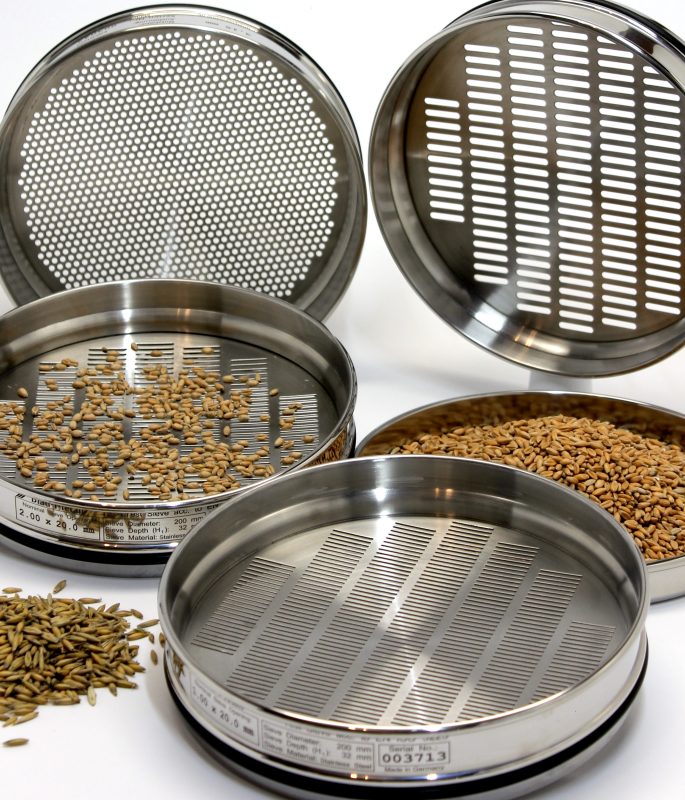 Test Sieve Set according to EN 15587 (Full Set, 6 Pcs.) - ISO 5223 eStore
