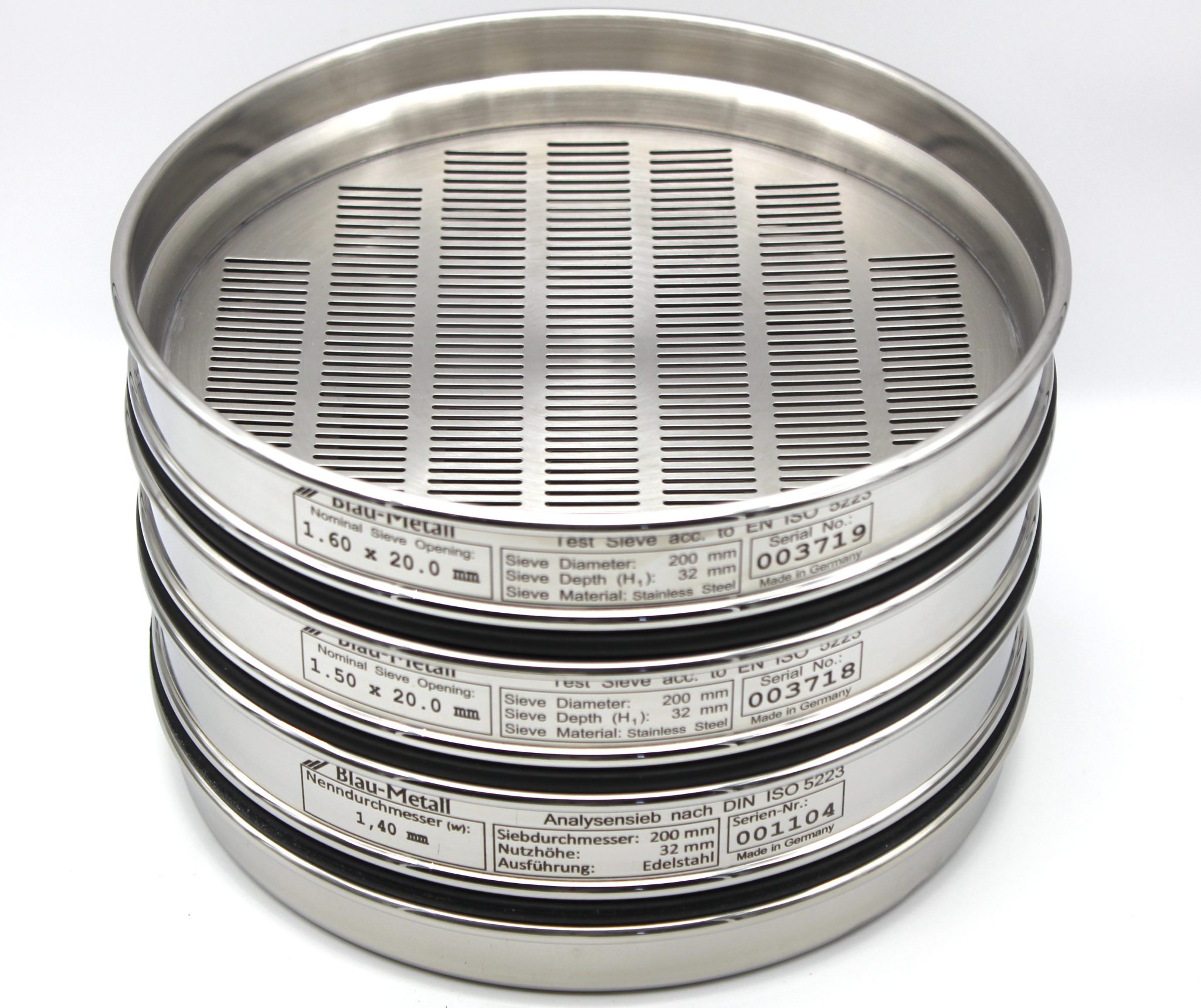 HOME - ISO 5223 Test Sieves